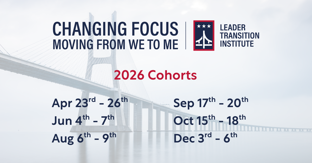 Changing Focus – Leader Transition Institute